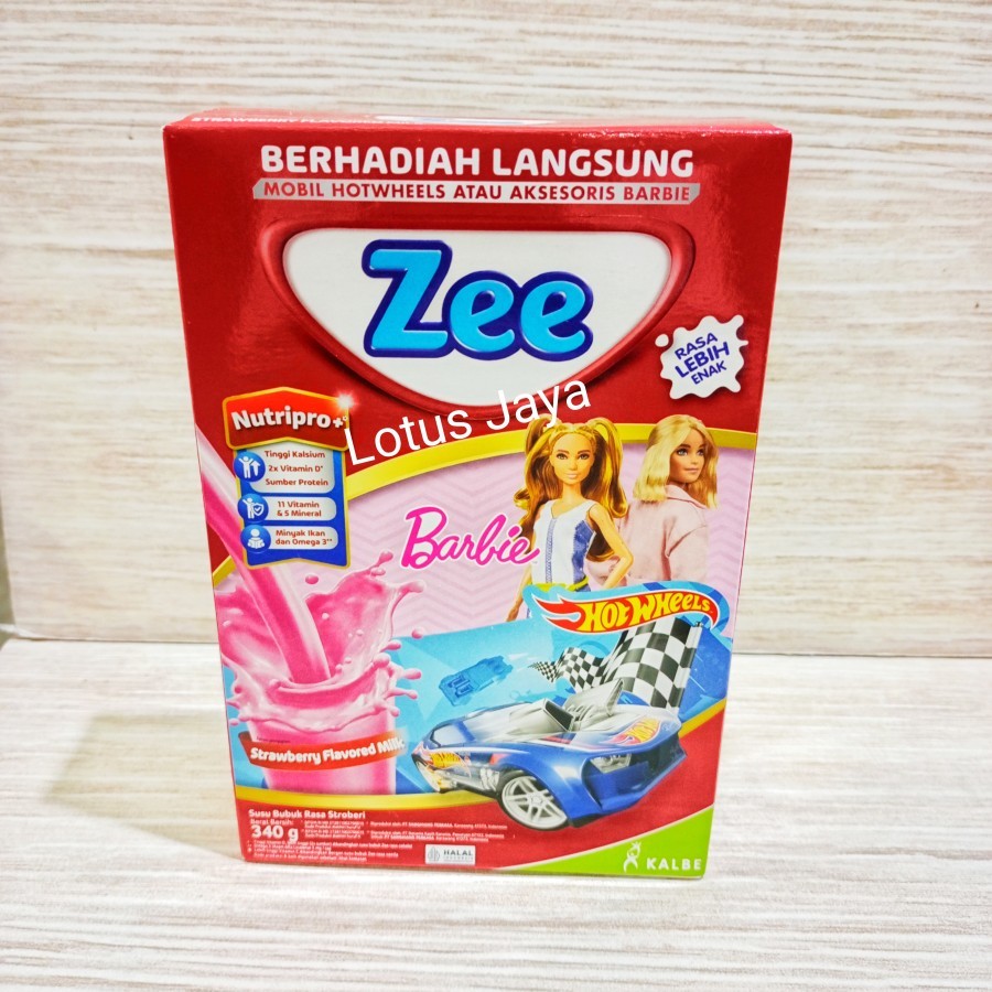 Zee Regular Strawberry Milk 340gr | Shopee Philippines