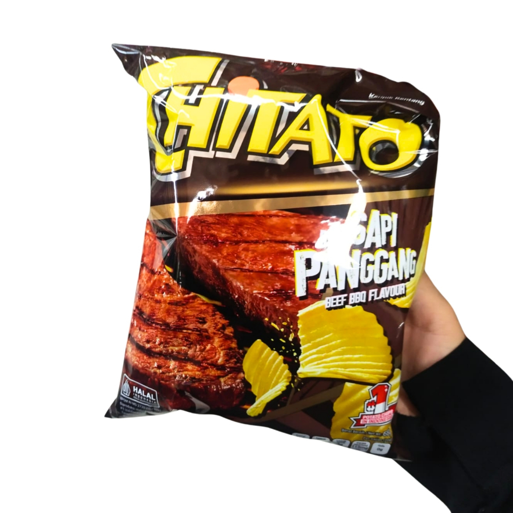 Chitato 68gr Grilled Beef Flavor Potato Chips Potato Snack | Shopee ...