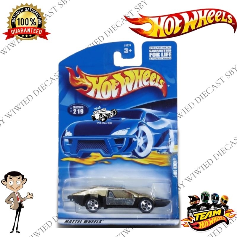 Hot Wheels Side Kick Gold Hobby Race Car Toy | Shopee Philippines