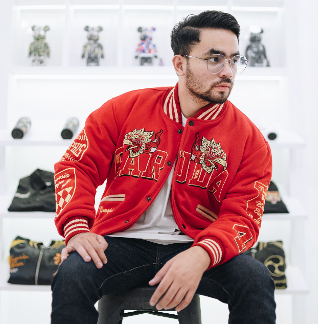 VARSITY JACKET - GARUDA RED [limited edition] | Shopee Philippines