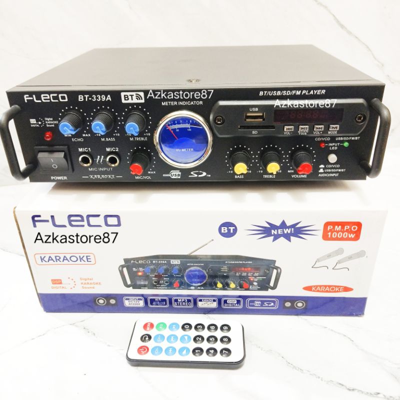 Amplifier 339A 1000watt bluetooth amplifier super bass karaoke ...