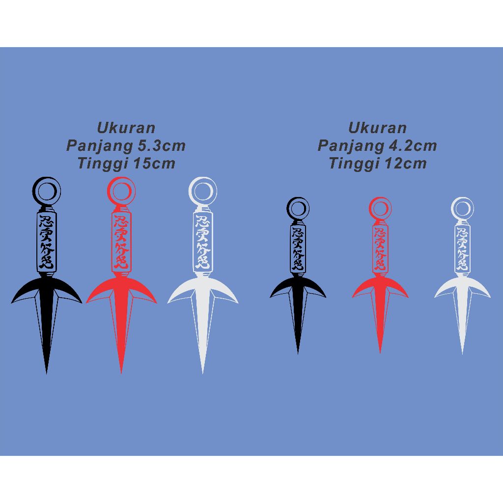 Naruto Minato Kunai Sticker | Kunai Minato Hokage 4 Naruto Motorcycle ...