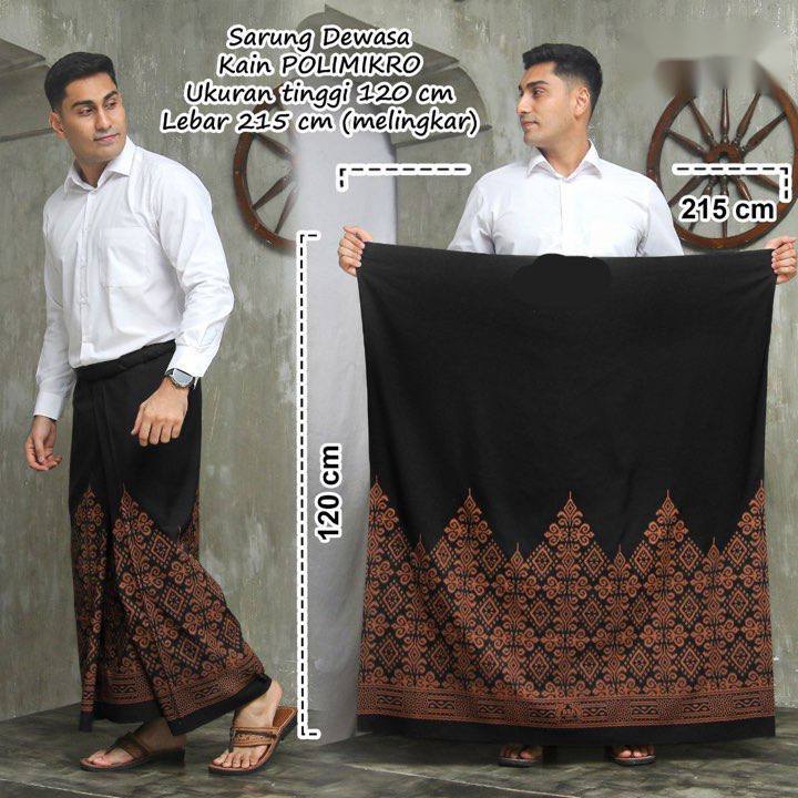 Eid Special Gus Iqdam Adult Natural Fence Batik Sarong - Adult Student ...