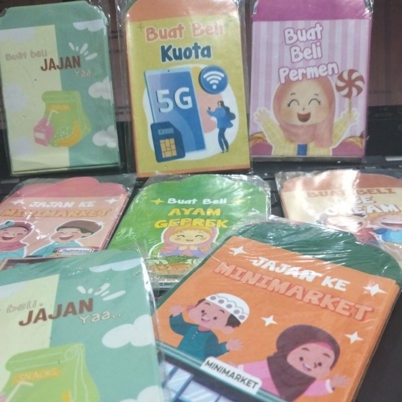 Money envelope / hari Raya lebaran envelope Motif v / Angpao hari Raya ...
