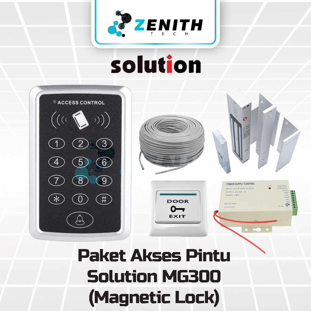 Rfid Solution MG300 Card Door Access Package - RFID Door Access - RFID ...