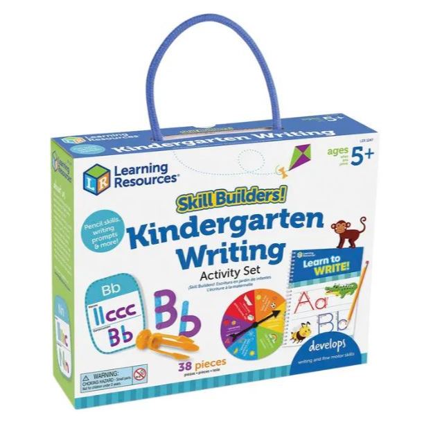 Learning Resources - Skill Builders! - Kindergarten Writing Activity Set | Shopee Philippines