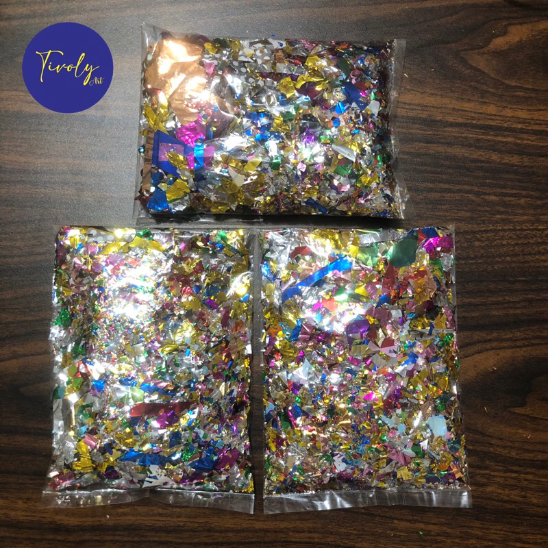 Fill in Metallic Crushed Confetti Mix | Balloon Filling | Pinata ...