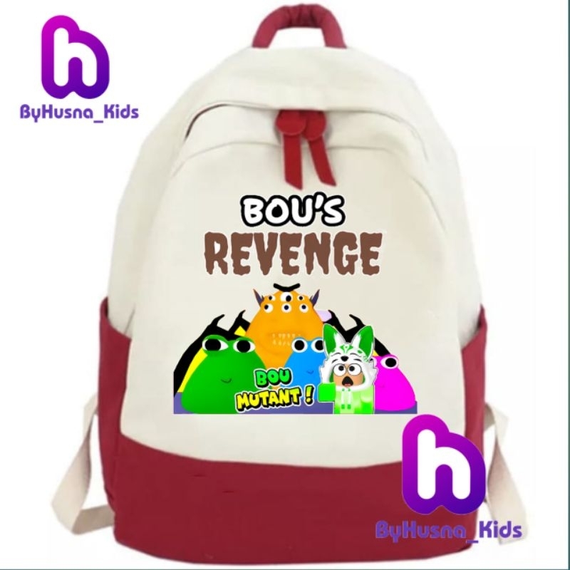 Kindergarten Backpack/SD BOU'S REVENGE POU GAME Kids | Shopee Philippines
