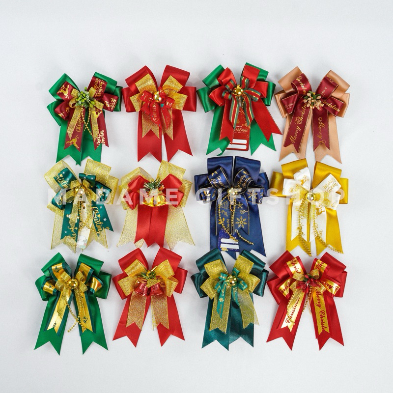 Christmas Ribbon Decorations Premium Ribbon Decorations for Christmas ...
