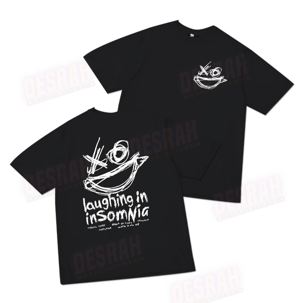 Korean KPop eaj Park LAUGHING in INSOMNIA t-shirt | Shopee Philippines