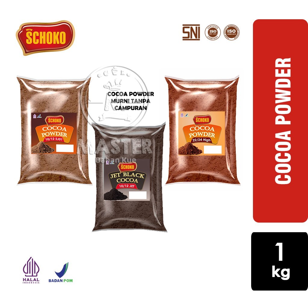 Cocoa Powder SCHOKO Pure Chocolate Powder Without Mixture Cacao Powder ...