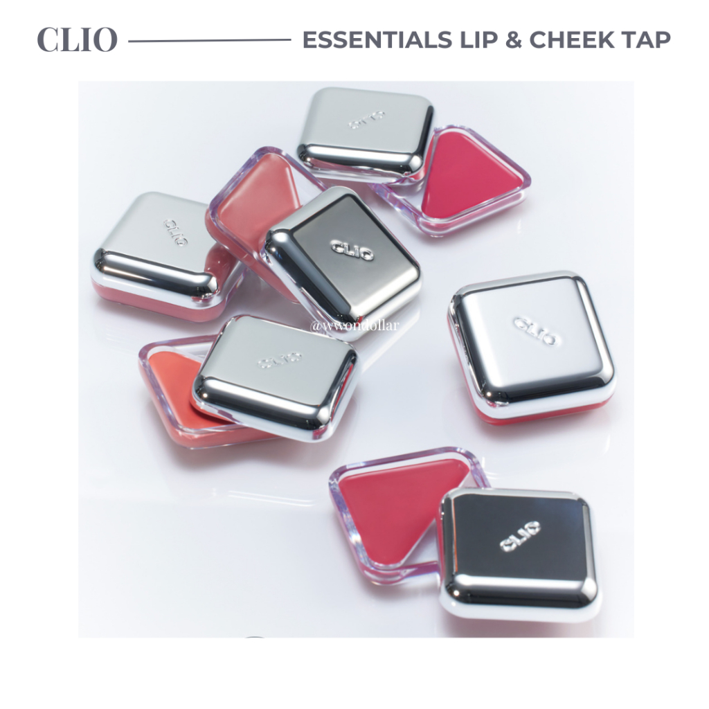 Pre order - clio essentials lip & cheek | My new essentials cream blush ...