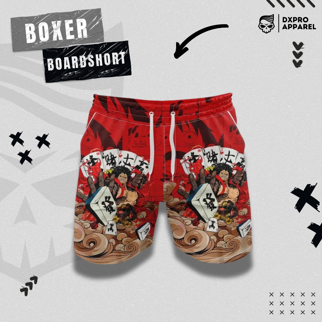ONE PIECE BOXER SHORTS FULLPRINTING LUFFY GEAR | Shopee Philippines