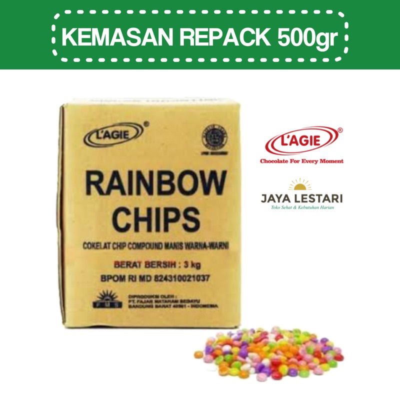 Lagie Rainbow Chips (Repack 500g) | Shopee Philippines