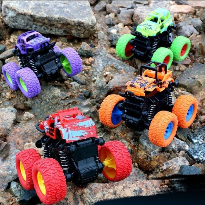 Monster Zap Jeep Off Road Mini Car Toy 4 Drive Mini Car Rotating 360 ...