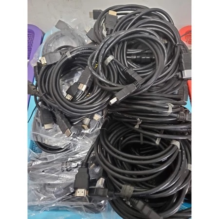 HITAM Used Ori Thick Black 1.5 Meter Hdmi Cable | Shopee Philippines