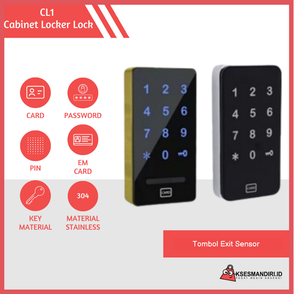 Rfid Card Access Locker CL1 Cabinet Lock Locker Lock | Shopee Philippines