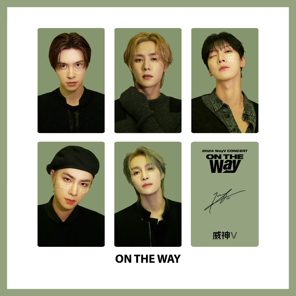Wayv ON THE WAY THE HIGHEST PHOTOCARD SET | Hendery KUN TEN XIAOJUN ...