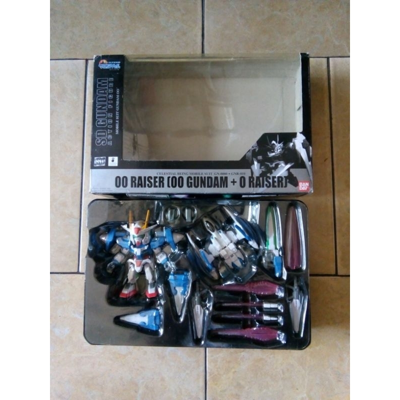 Figure Gundam SDGO OO Raiser (OO Gundam+O Raiser) Original Bandai ...