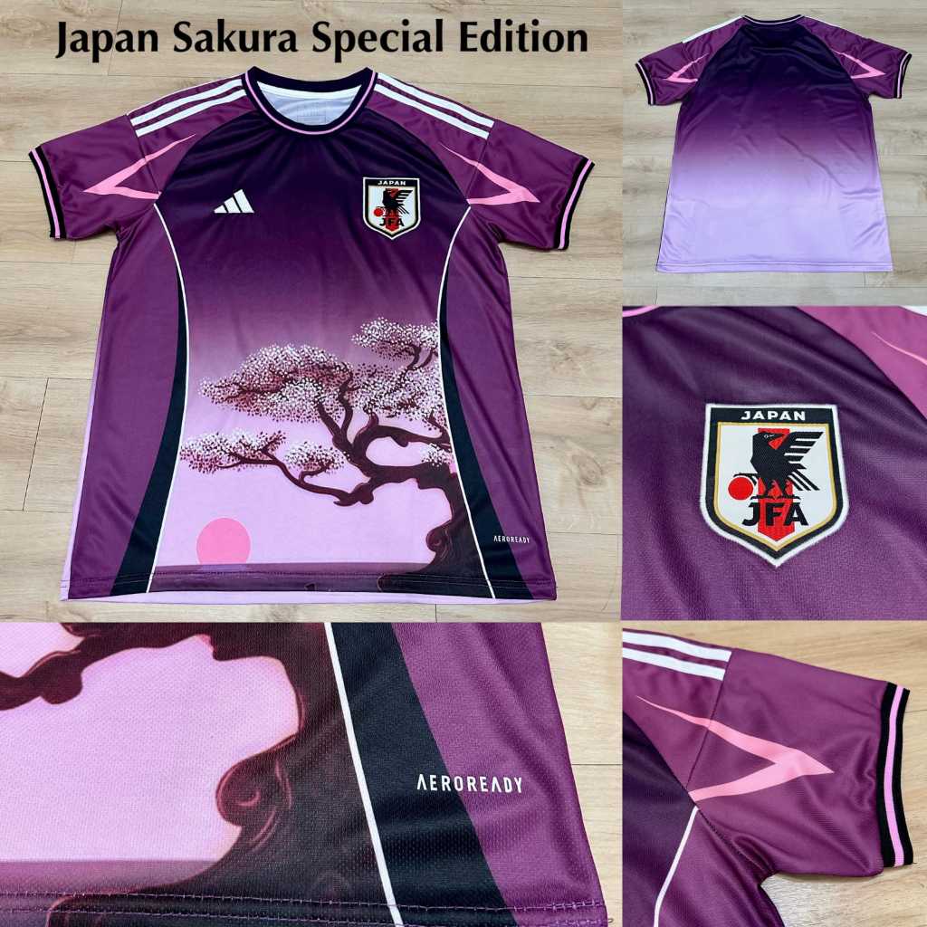 Japan Japan Sakura Special Edition 2024/2025 Adult Football Jersey ...
