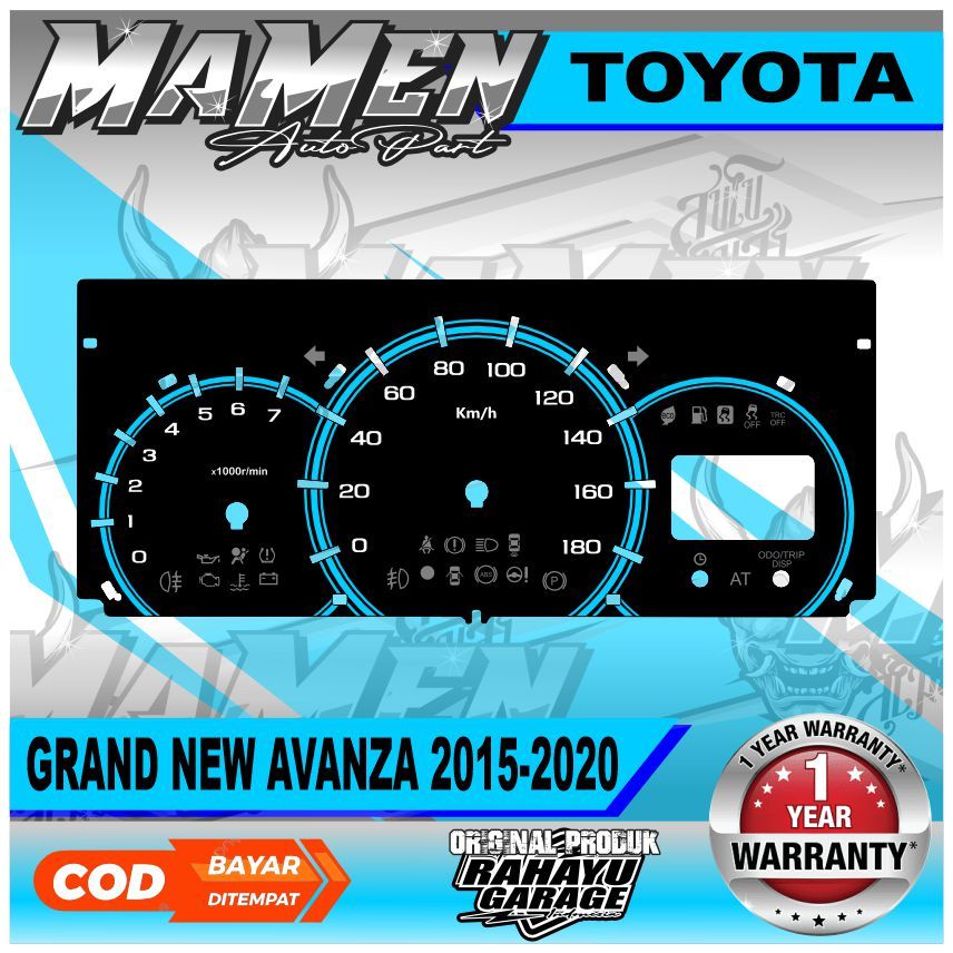 Toyota GRAND NEW AVANZA CUSTOM SPEEDOMETER BOARD | Shopee Philippines