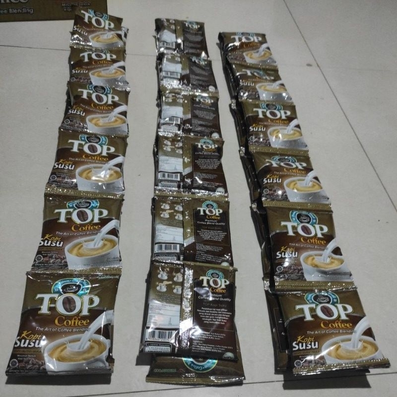 Top Coffee 3 in 1 (coffee+milk+sugar) | Shopee Philippines