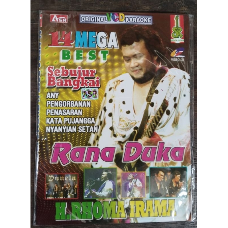 Original VCD CASSETTE LAGU 14 MEGA BEST ROMA (DUCED RARE) | Shopee ...