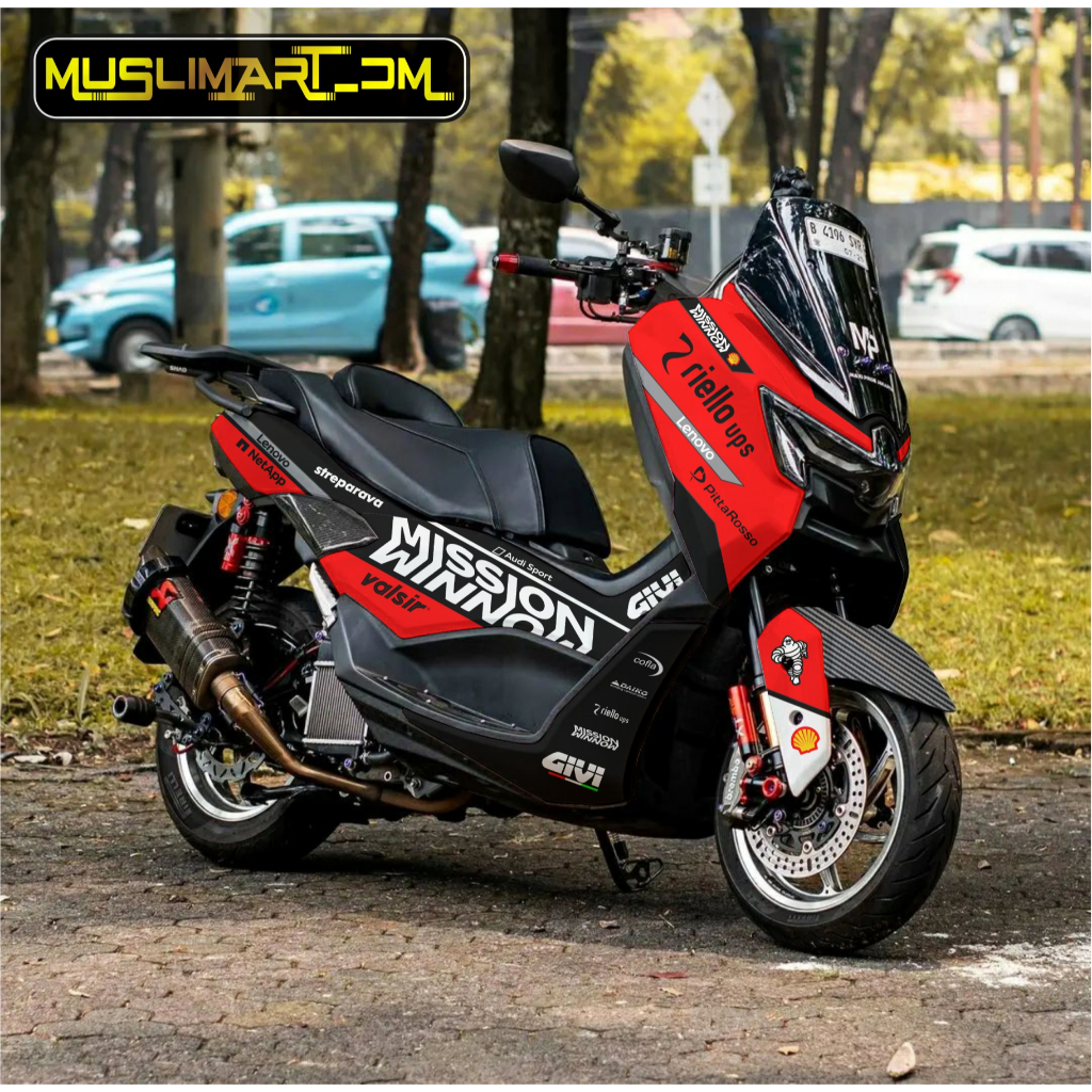 Sticker Decal Full Body New Nmax Turbo Neo S Variation Of Mission Motif ...
