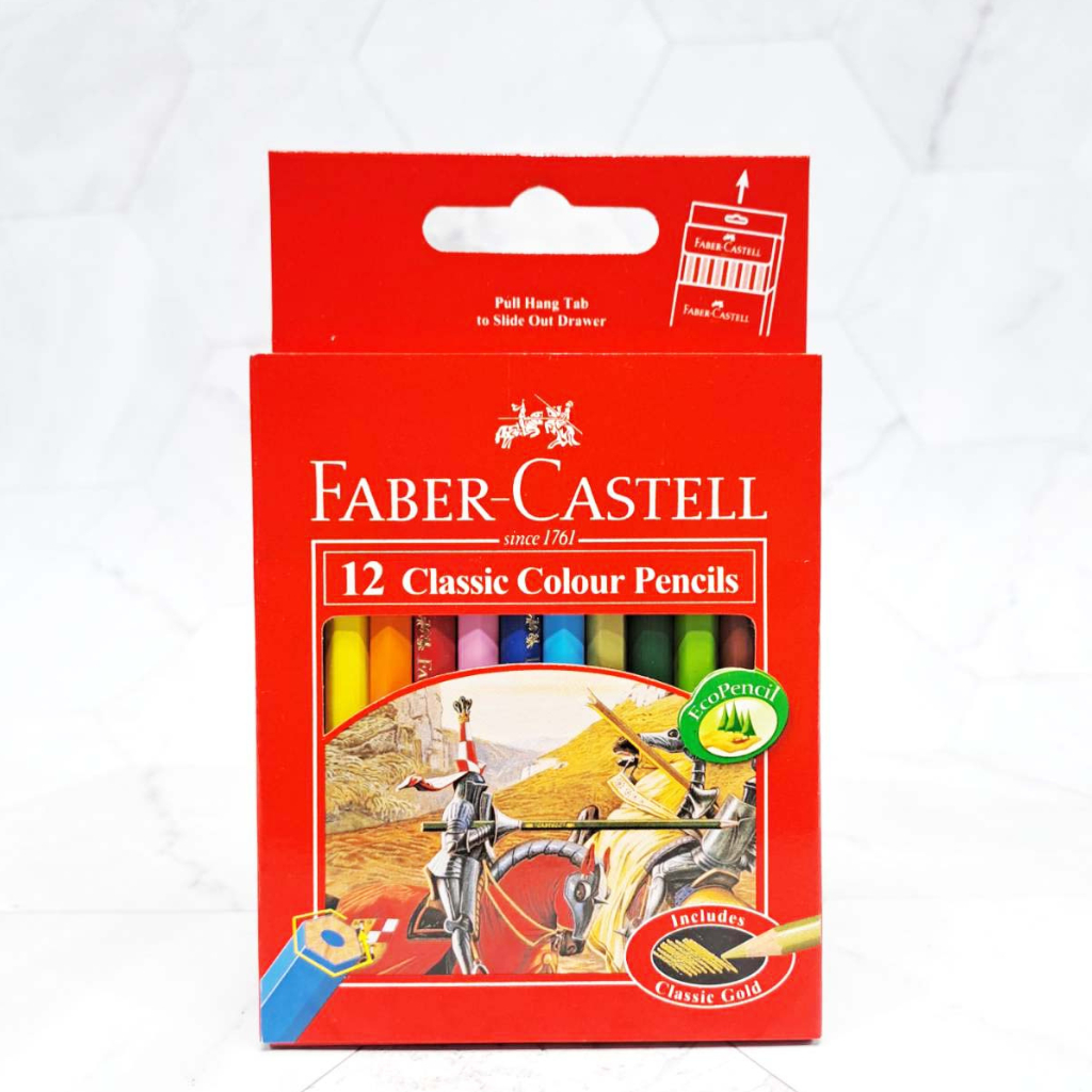 Faber Castell Classic Color Pencils 12 Colors | Shopee Philippines