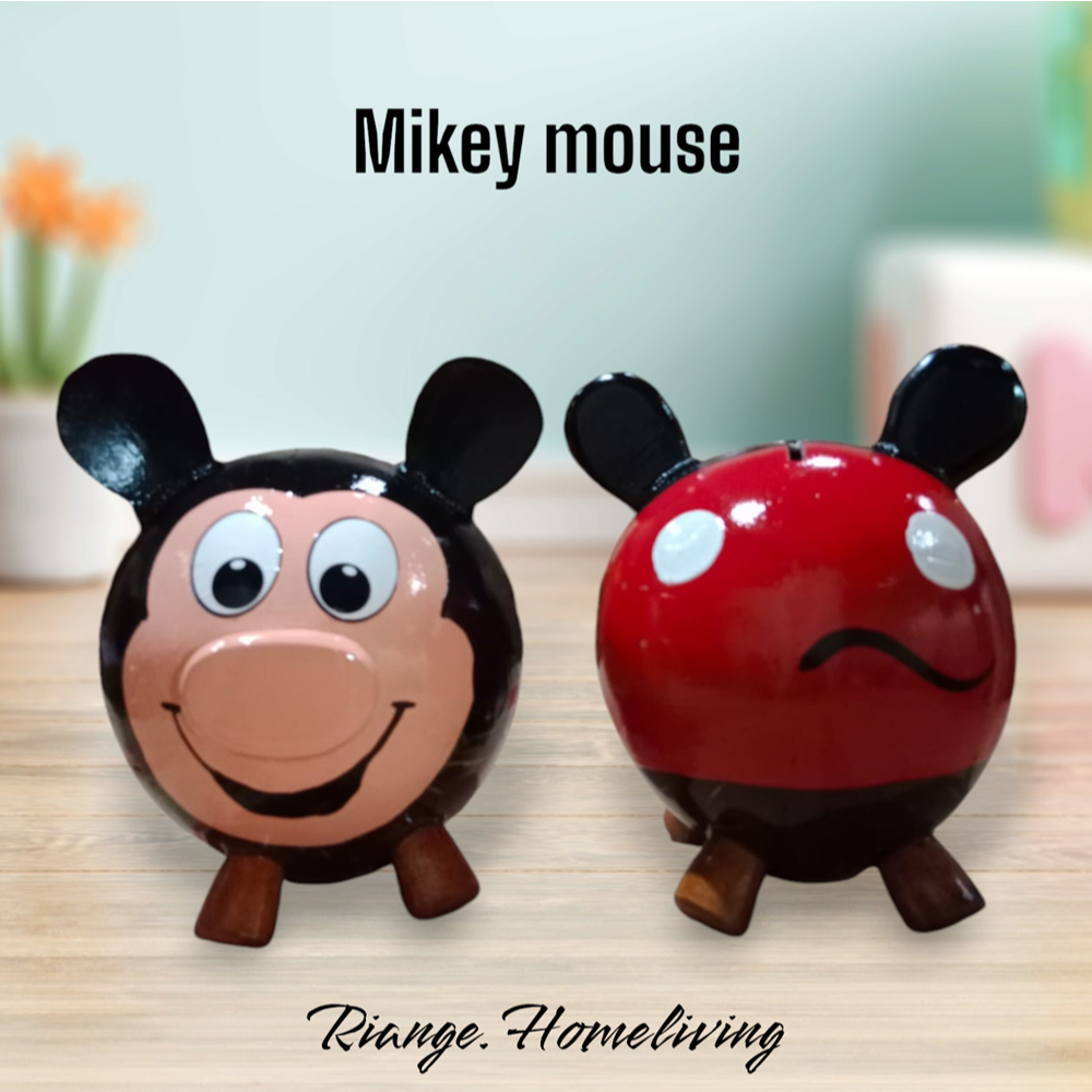 Coconut SHELL PIGY BANK/PIGGY BANK/LIGHTENING BATOK CARTOON CHARACTER ...