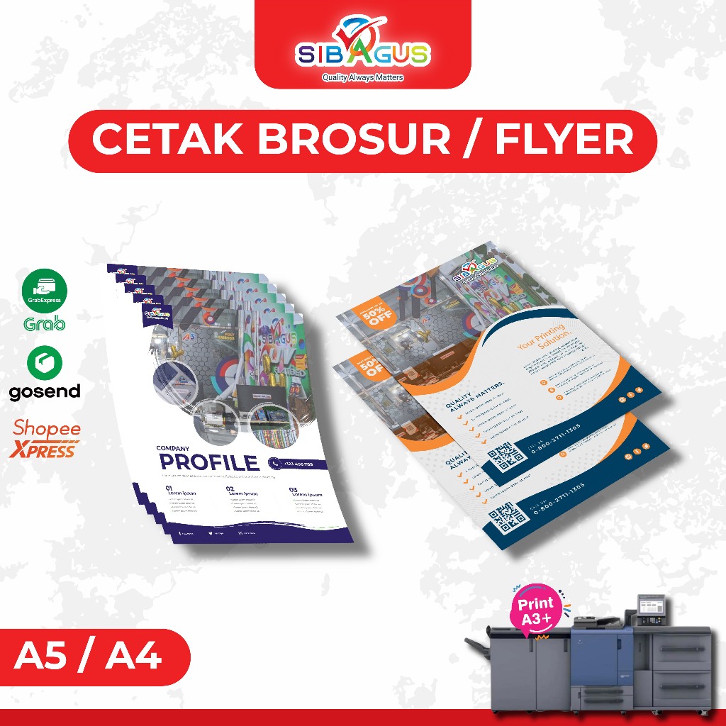 Print A4 Size Brochures | A5 Size Brochure | Print Custom Brochures ...