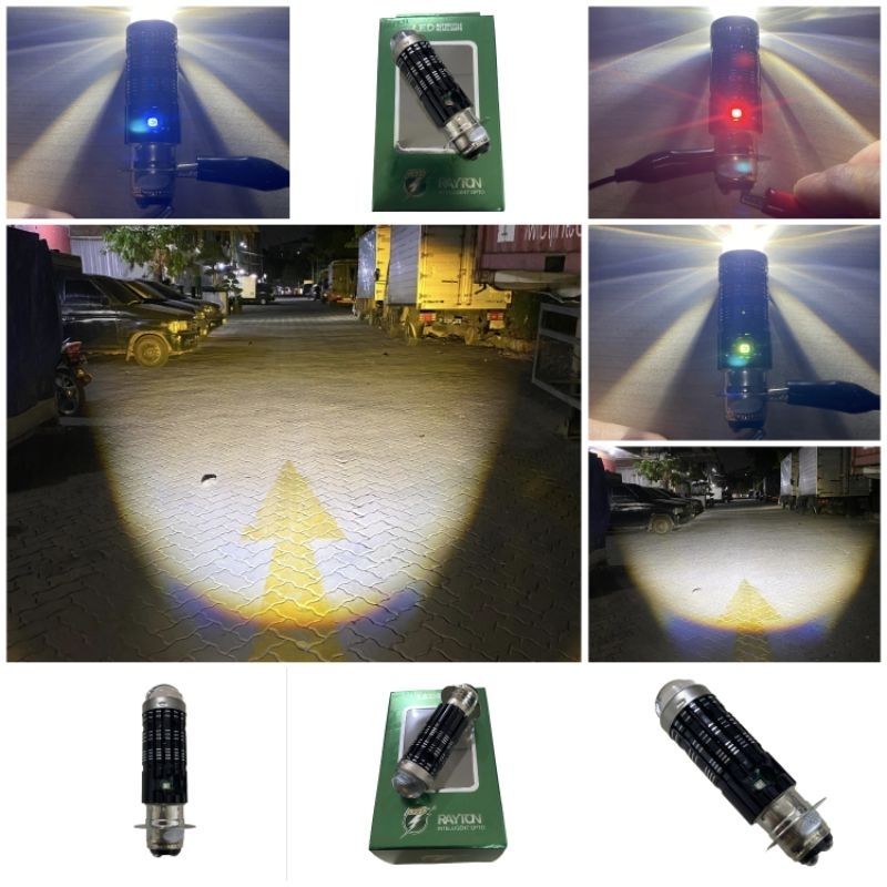 Led Headlight H6 Cut Off Laser Spotlight Biled Rayton RTD M11YL Senja ...
