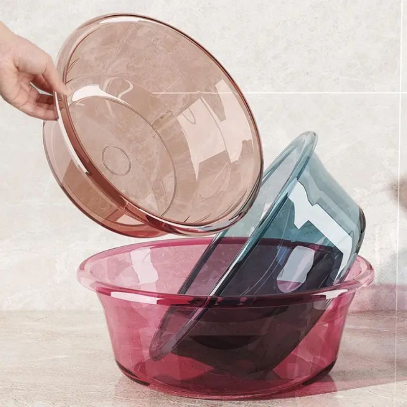 Thick and strong transparent Basin / unique Basin of 3 sizes / multi ...