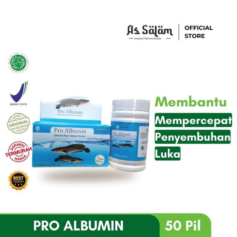Pro Albumin Snakehead Fish Capsules Accelerate Post-operative Wound ...