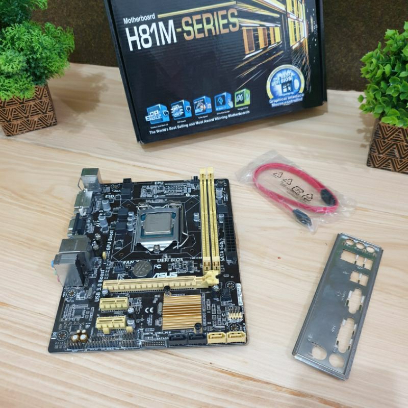 Motherboard H81 ASUS H81M-K | Socket 1150 | Free Processor Intel G3240 ...