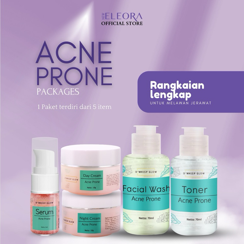 Eleora DWHISP GLOW ELEORA ACNE PRONE | Shopee Philippines