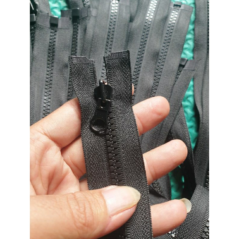 Reversible vislon zipper jacket, 70cm long | Shopee Philippines