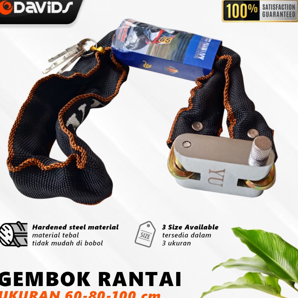 CODE N4Y2 Home Door Fence Padlock Anti-Theft Bicycle Pager Chain 6cm ...