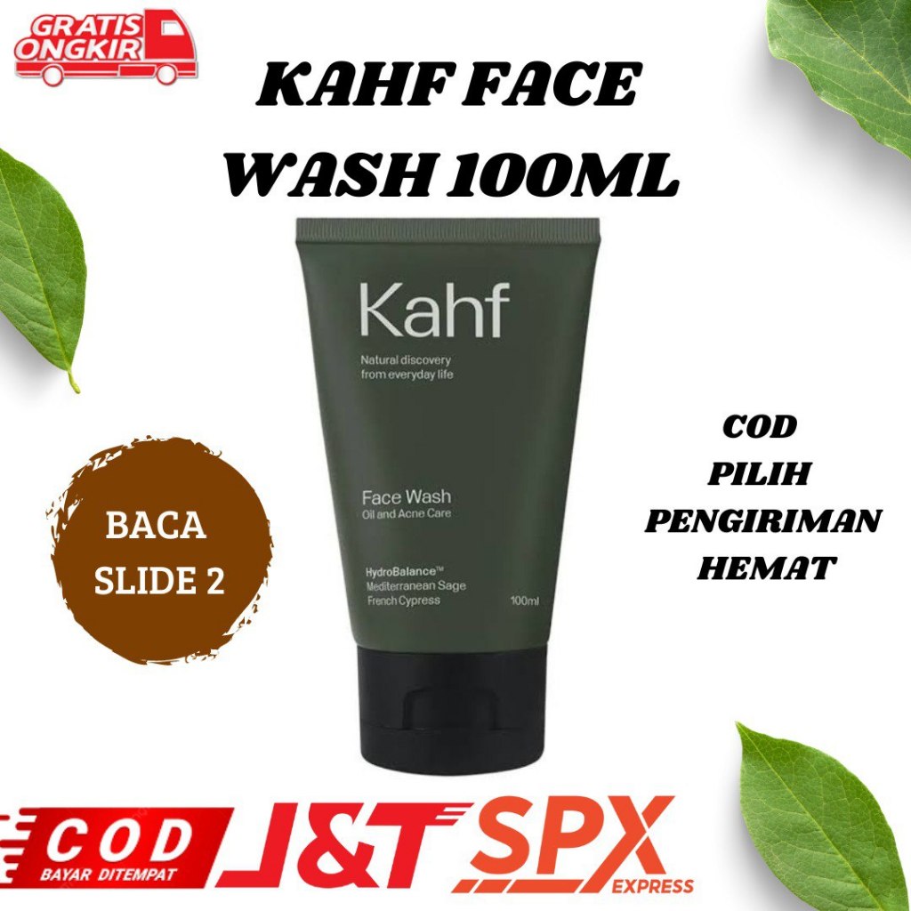 Kahf face wash | Kahf Oil and Acne Care Face Wash 100 ml - Men's Facial ...