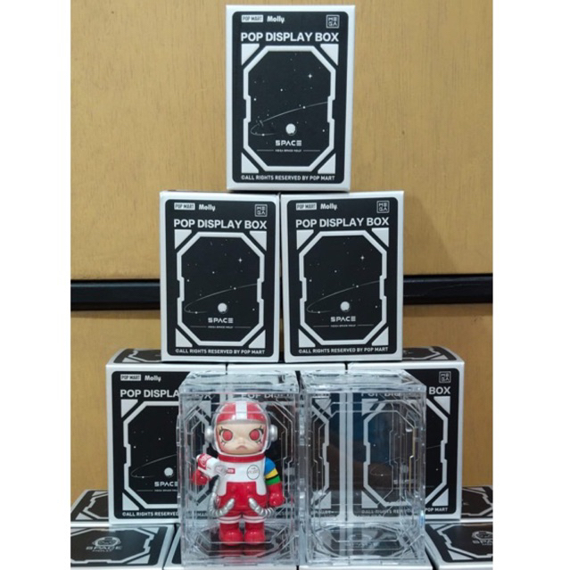 Pop MART ORIGINAL POP DISPLAY BOX CASE FOR MEGA SPACE MOLLY 100% ...