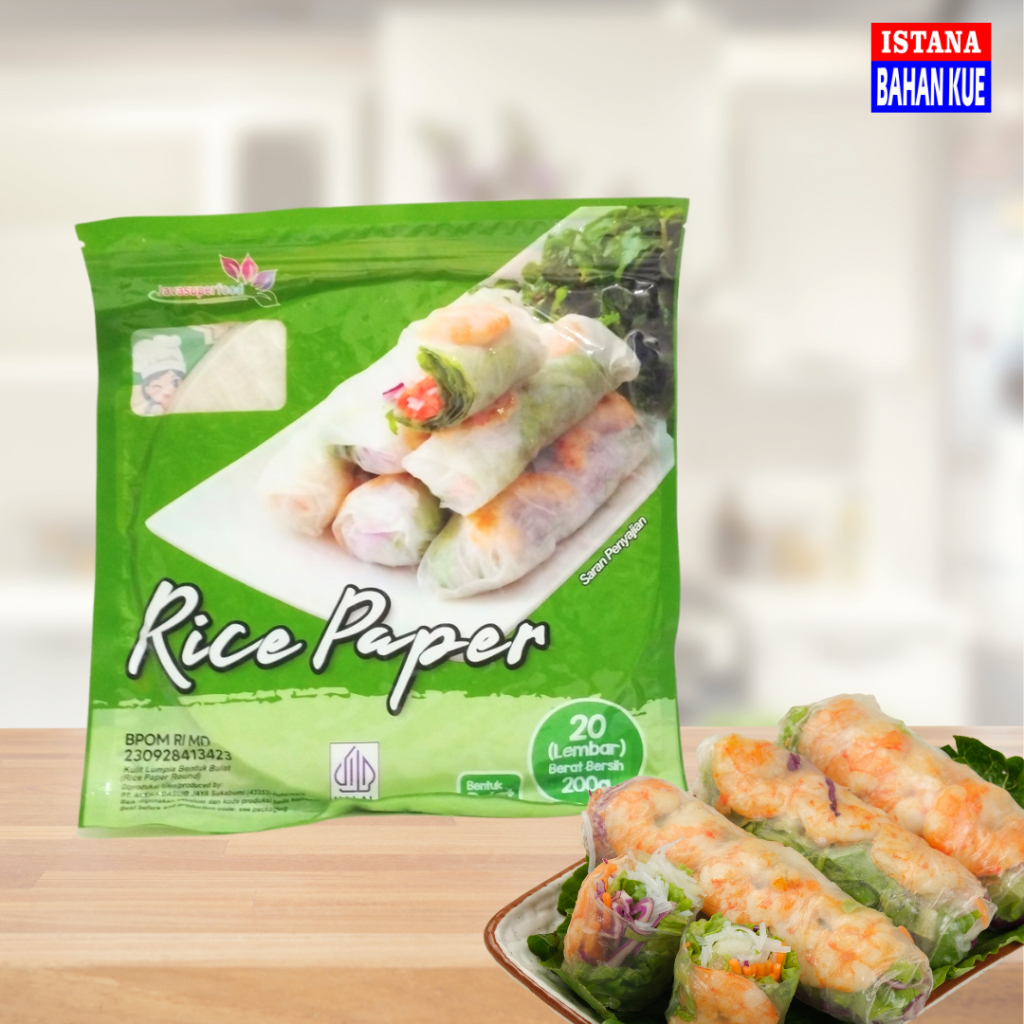 Rice Paper fast 200g (20 sheets)| Vietnamese spring roll skin| Halal ...