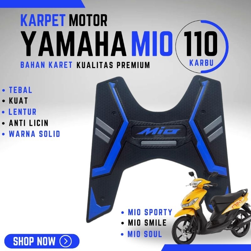 Yamaha MIO KARBU MOTORCYCLE STEP VARIATION | Mio KARBU FOOTWEAR | Mio ...