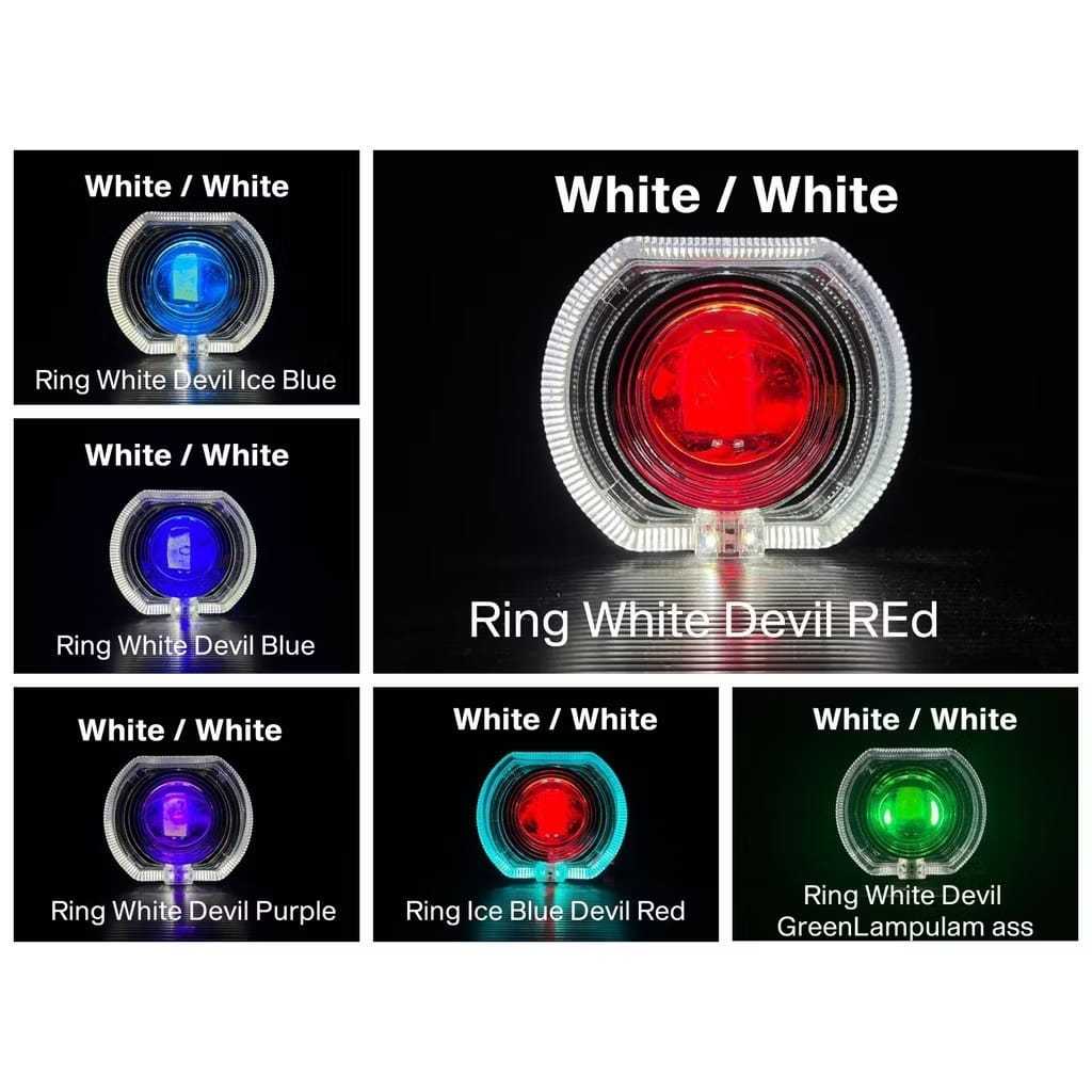 Projie Led Biled Lamp 4.5 Inch Universal Biled Daymaker Lamp | Shopee ...