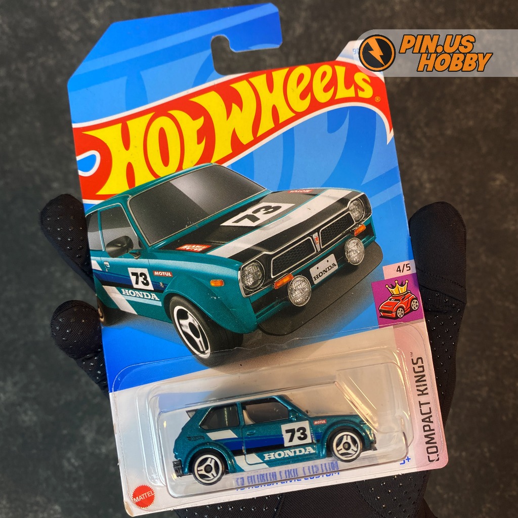 HIJAU Hot Wheels 73 Honda Civic Custom Green EF Nouva Yellow Toyota ...