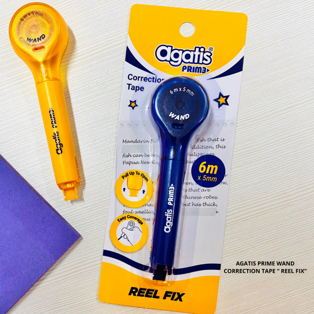 Correction tape / type x / Agatis prime WAND Correction tape | Shopee ...