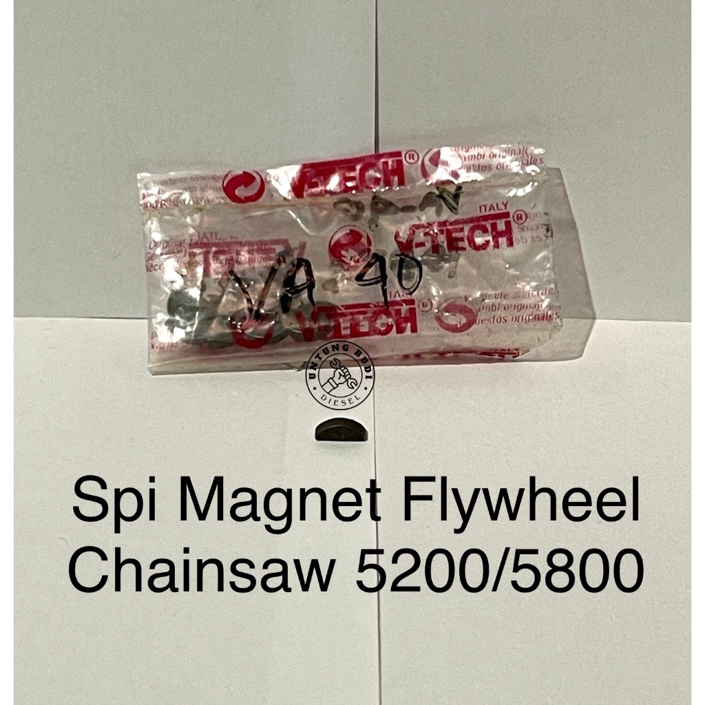 MESIN Spi Flywheel Magnet Chainsaw Fan 5200 5800 Key Chainsaw Lock ...