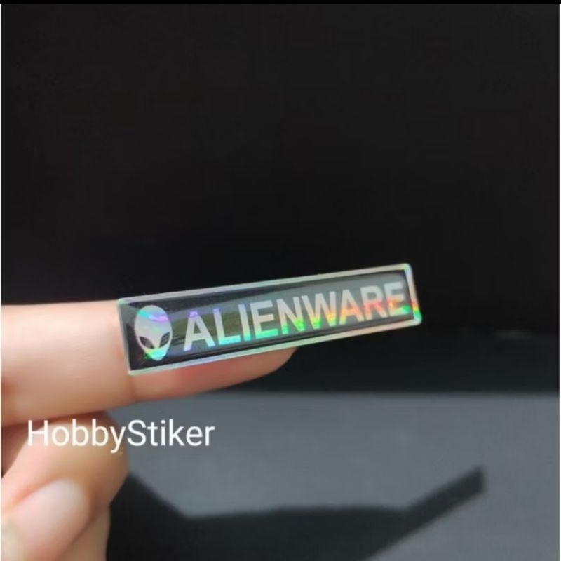 Embossed alienware emblem sticker for pc laptop bezel | Shopee Philippines