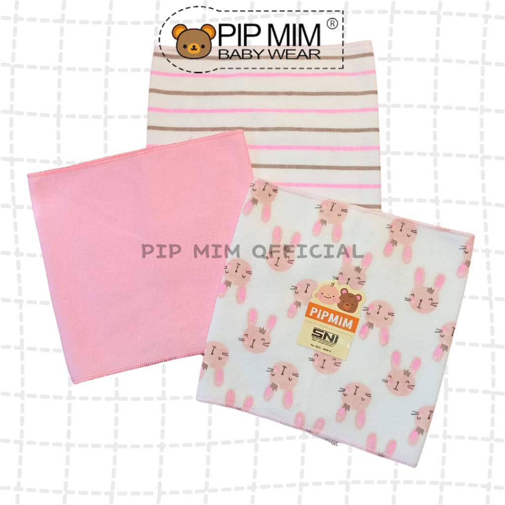 Pip Mim Baby - 6 Pcs Baby Octopus Adhesive PINK BUNNY Motif / Instant ...