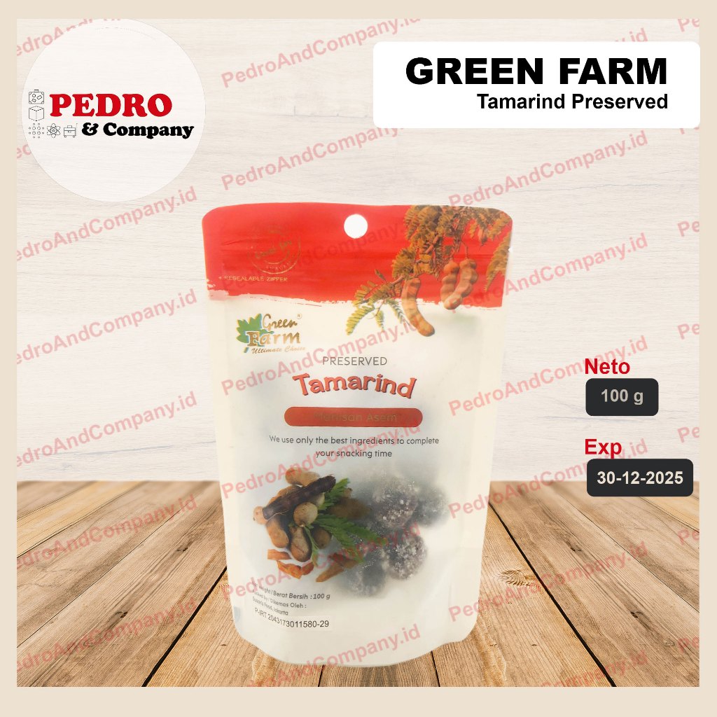 Green Farm - Preserved tamarind/ Candied tamarind 90 gr Candied tamarin ...