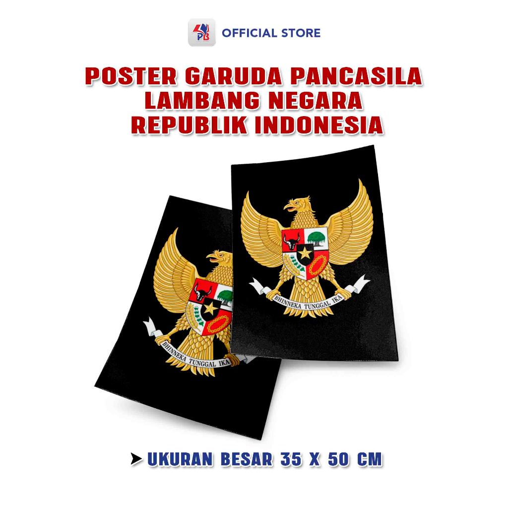 Garuda Pancasila Poster Symbol of Indonesia - Large Size Wall ...